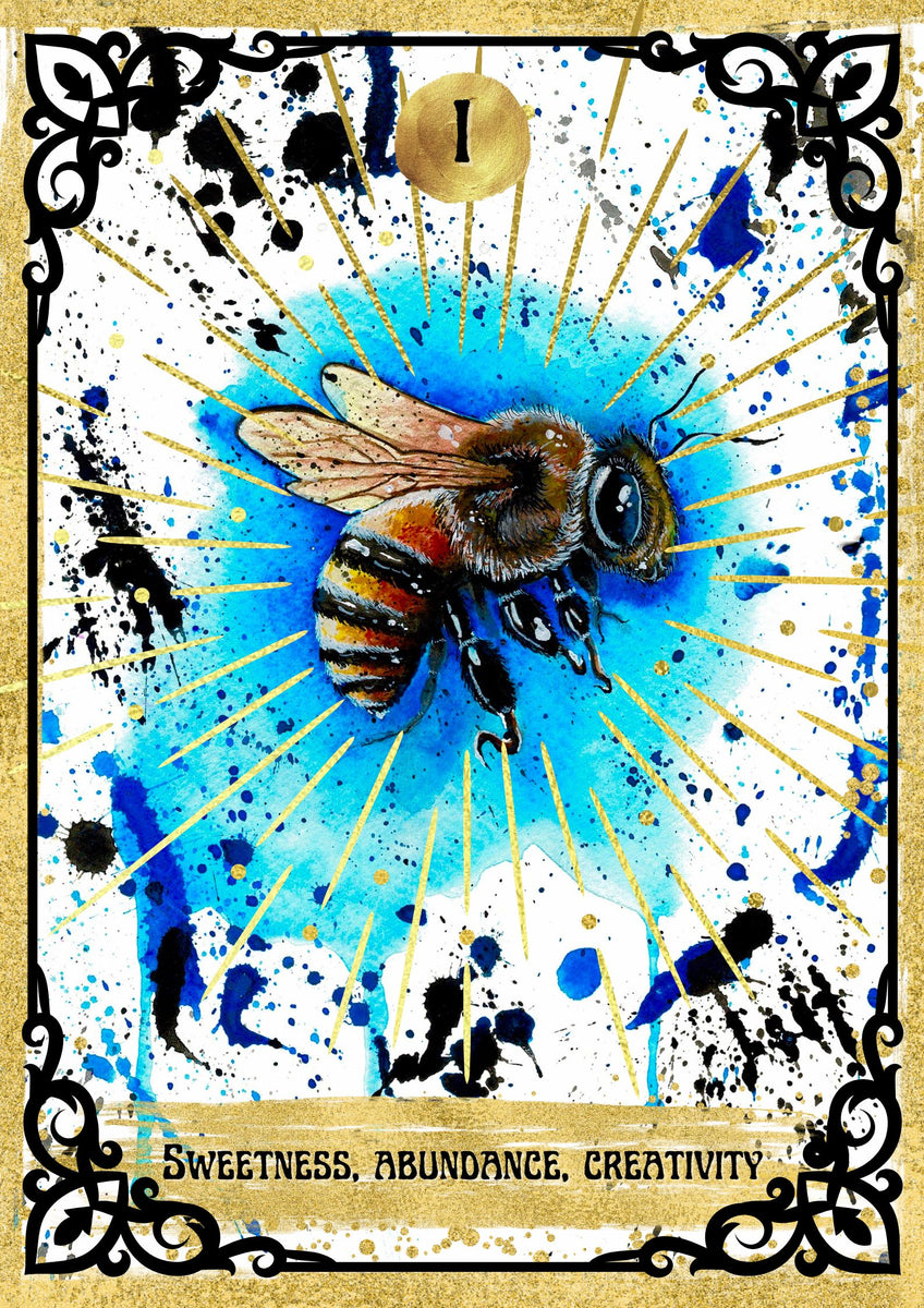 🌟LIMITED EDITION PRINT🌟 Bee Messenger Oracle – Highland Holistic Healing